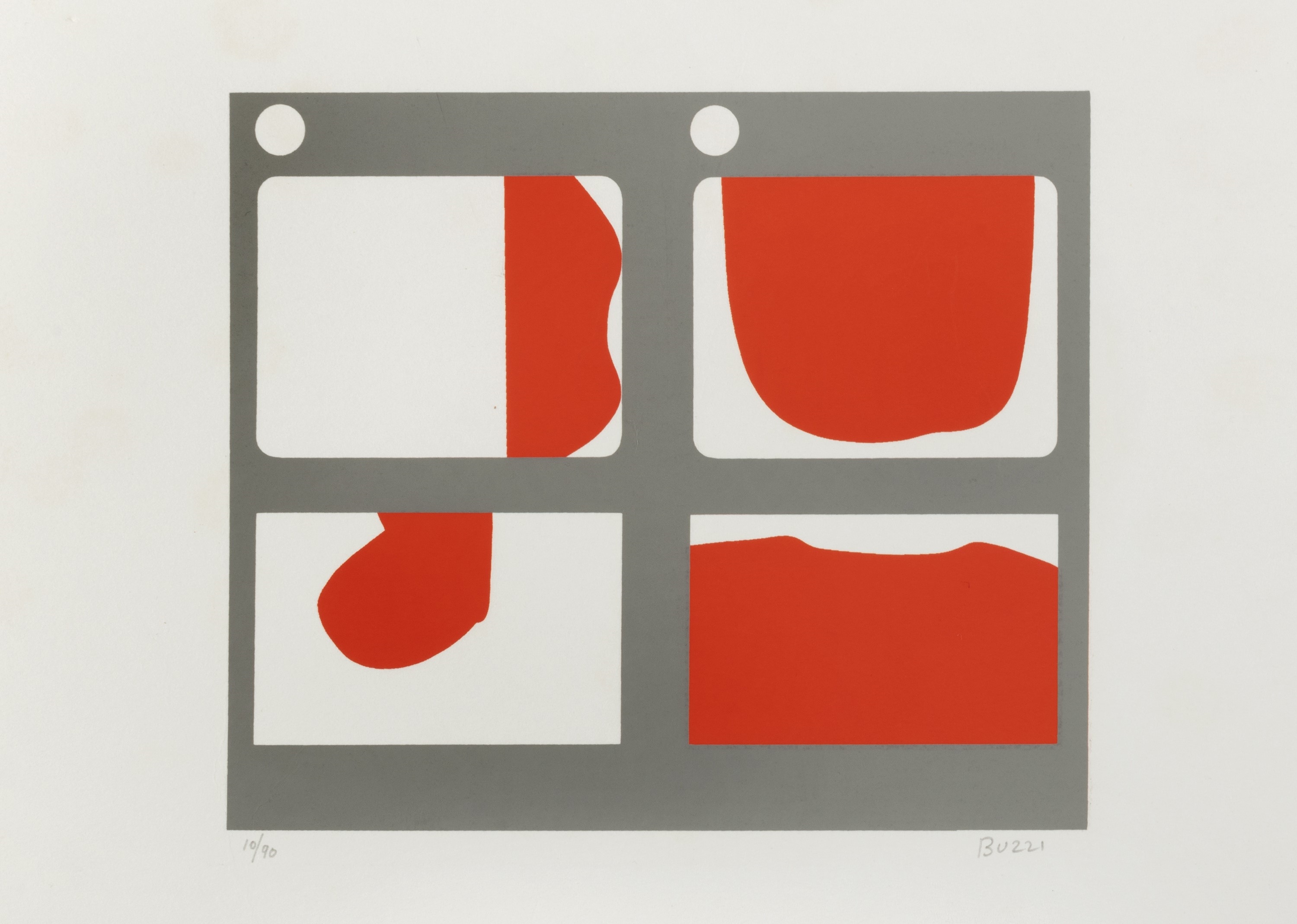 Alberto Burri | Lettere - E (1969) | MutualArt