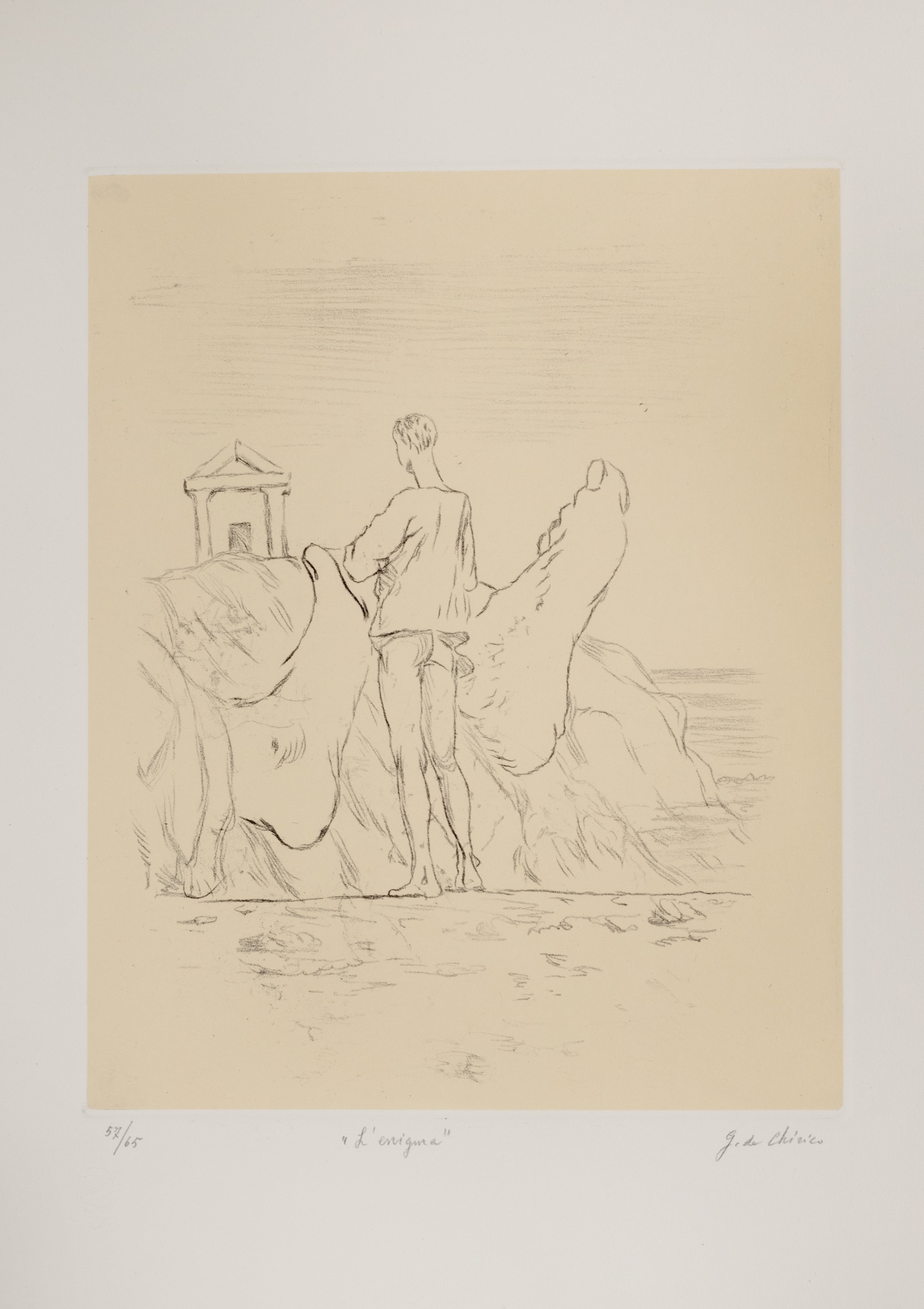 Giorgio de Chirico | The Enigma (1971) | MutualArt