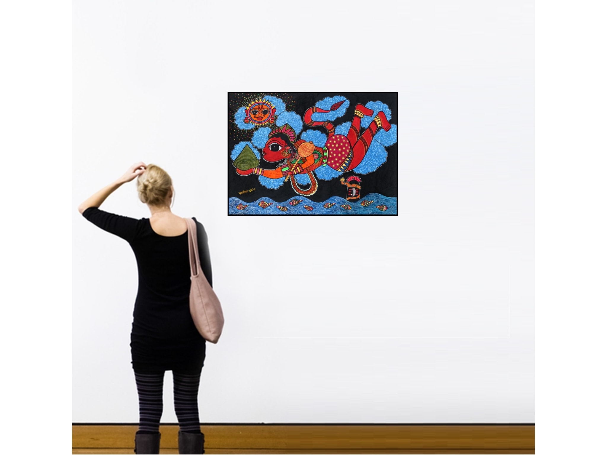 Manisha Jha | Hunaman (The Monkey God) | MutualArt