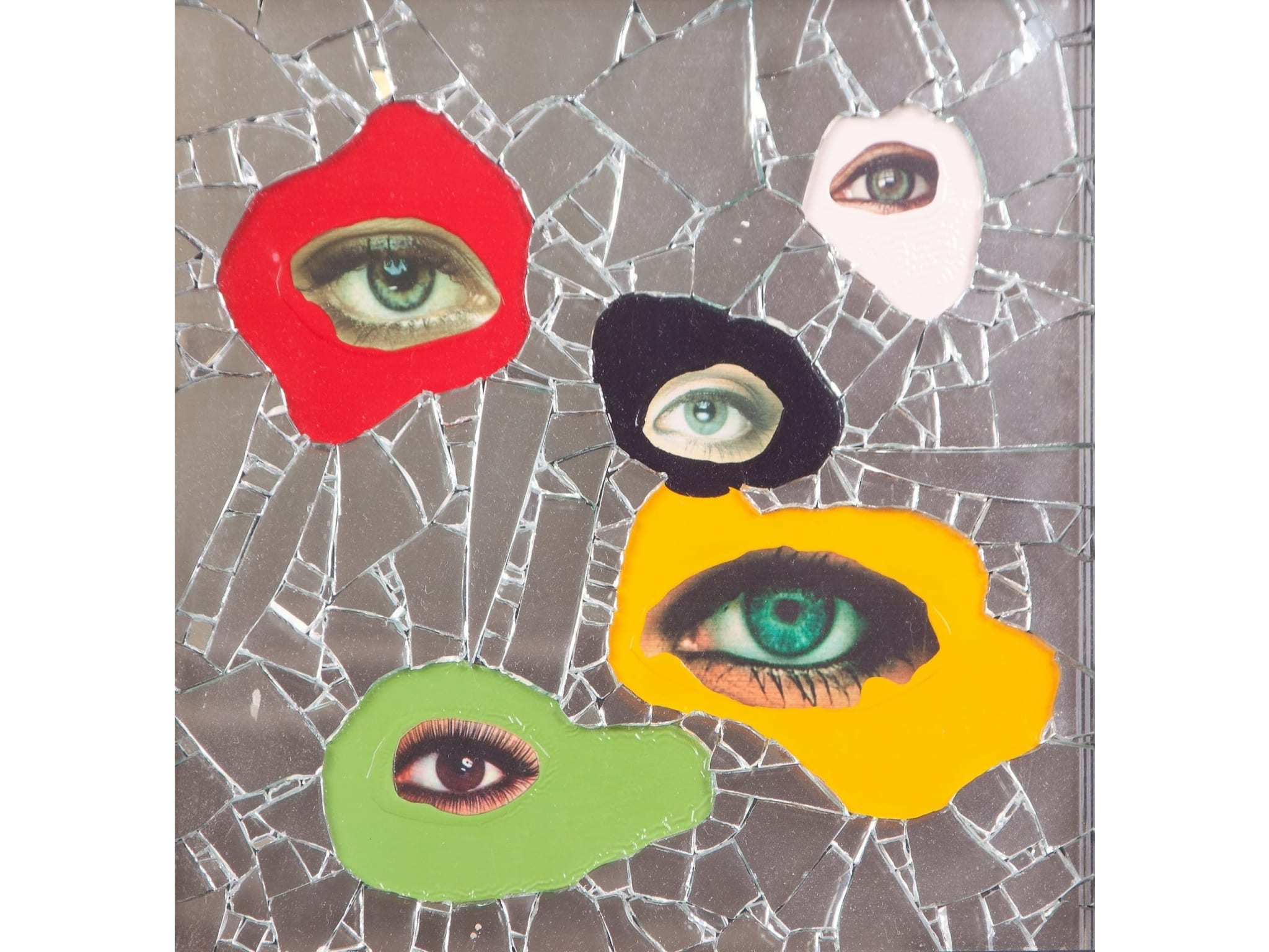 Jim Lambie | Electric Eyes Are Everywhere (2014) | MutualArt