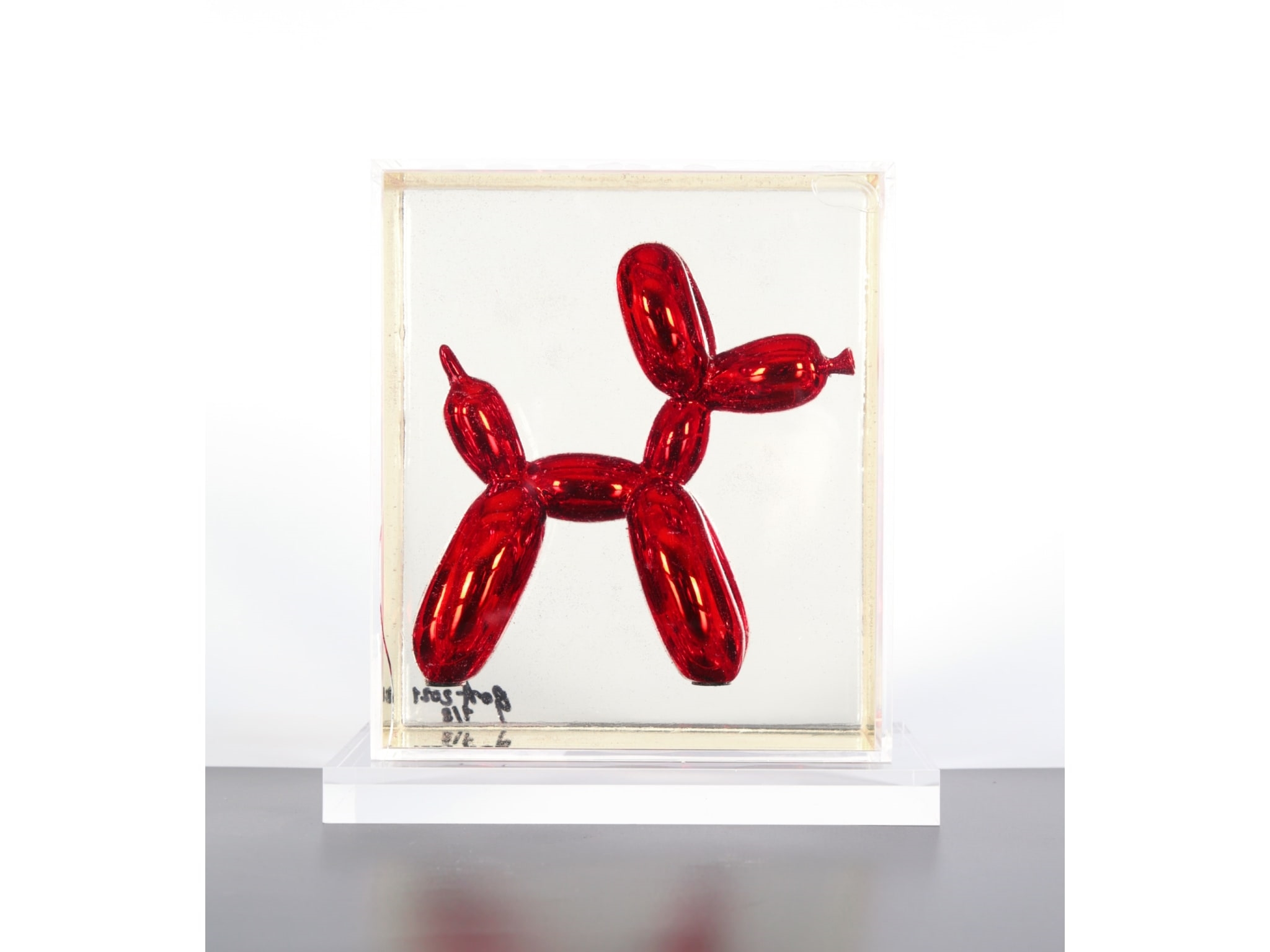 Giorgio Gost | Jeff Koons Red Dog (2021) | MutualArt