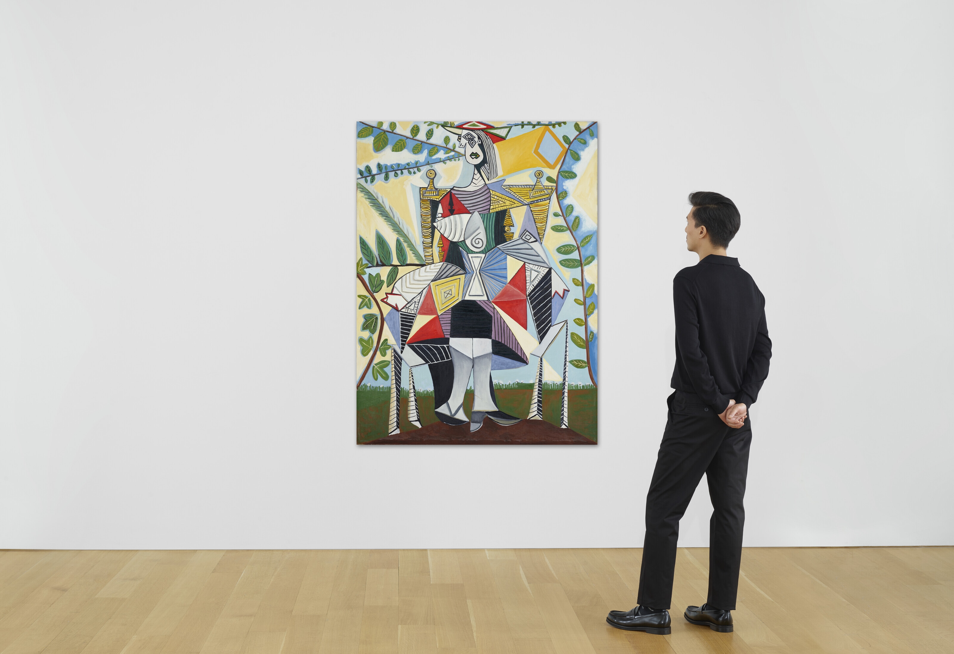 Mike Bidlo | After Picasso ‘Woman Seated in a Garden’ (1987) | MutualArt