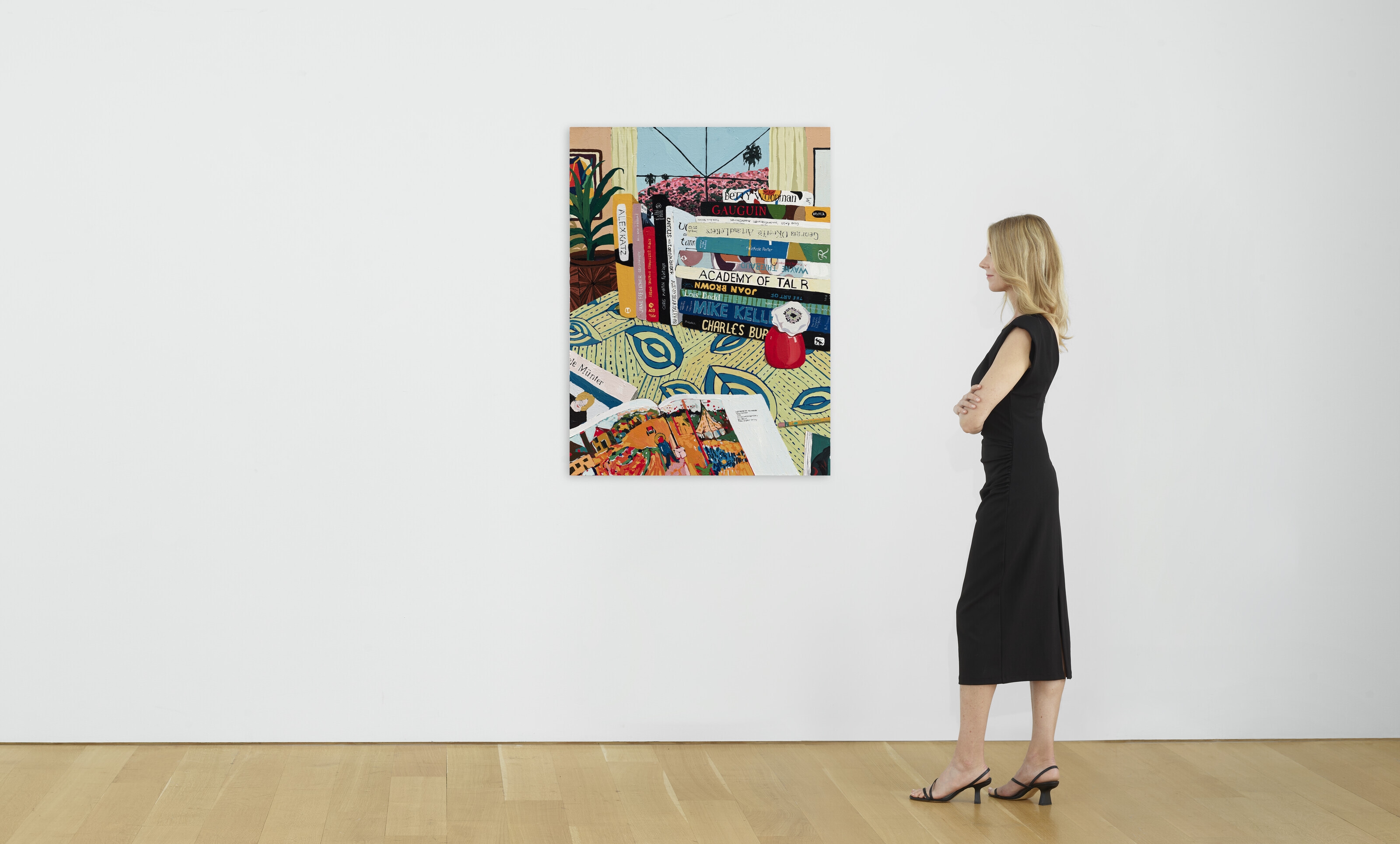 Hilary Pecis | Table Top Book Stack (2018) | MutualArt