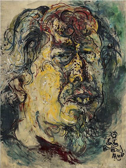 Affandi | Self-Portrait (1965) | MutualArt