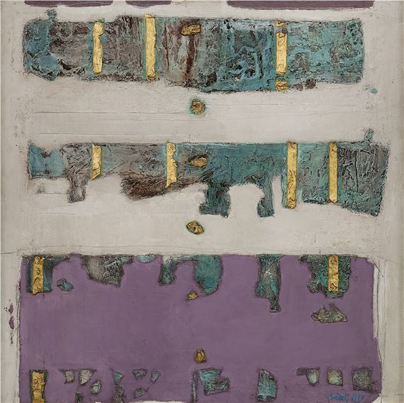 Ahmad Sadali | Bidang Horisontal (1980) | MutualArt