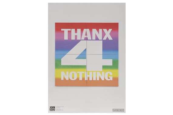John Giorno | Thanks 4 Nothing (2021) | MutualArt