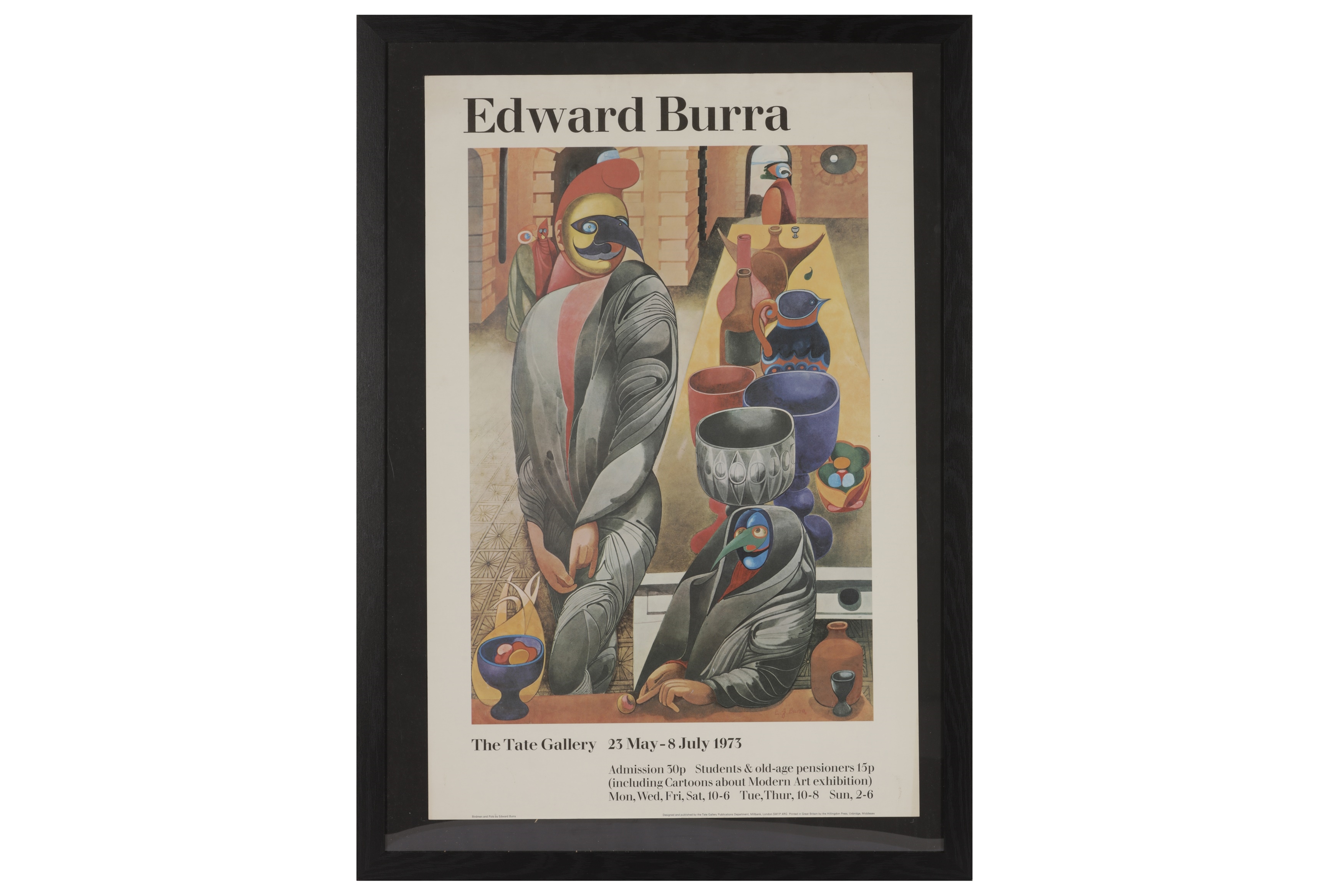 Edward Burra | Tate Gallery Poster (1973) | MutualArt