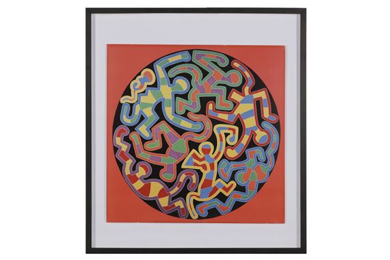 Keith Haring | Monkey Puzzle (1999) | MutualArt