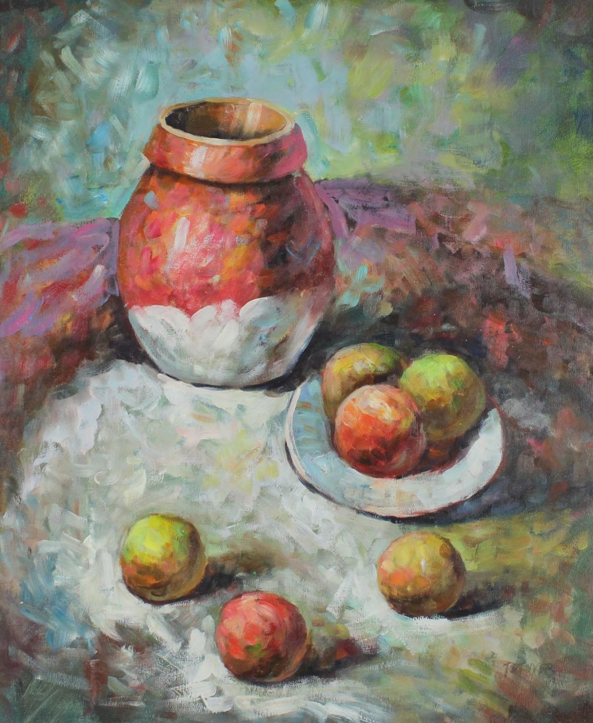 T. Denver | Still Life with Apples | MutualArt