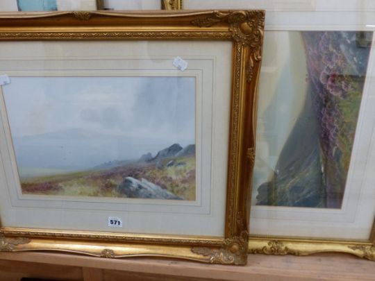 Reginald Daniel Sherrin | A MOORLAND LANDSCAPE | MutualArt