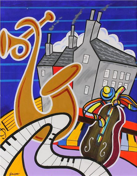 George Smyth | Jazz City | MutualArt
