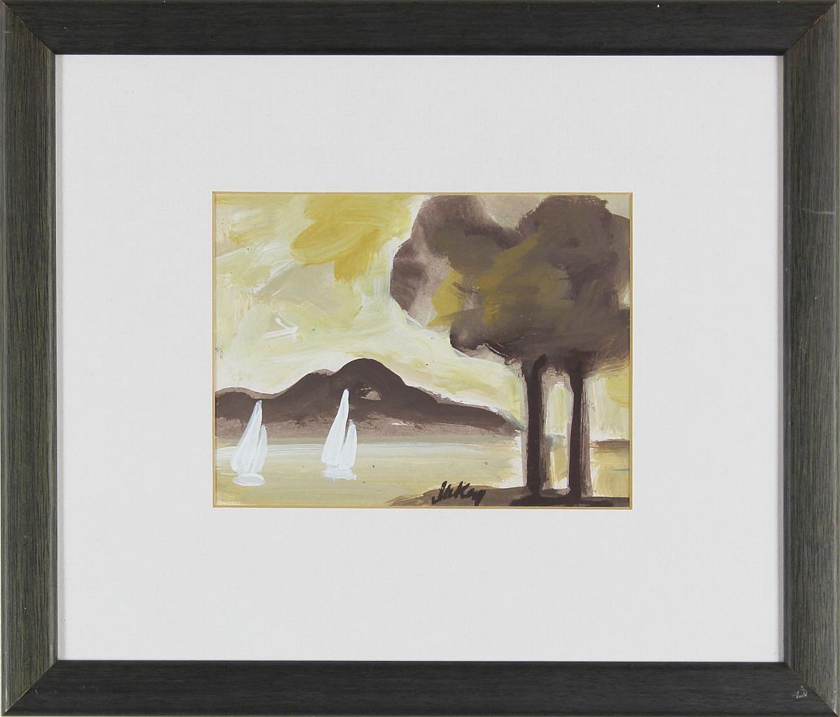 Markey Robinson | Two Sail Boats | MutualArt