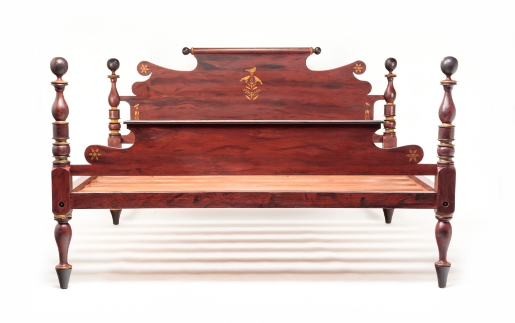 David T. Smith | SOAP HOLLOW STYLE KING-SIZE BED DECORATED BY DAVID T ...