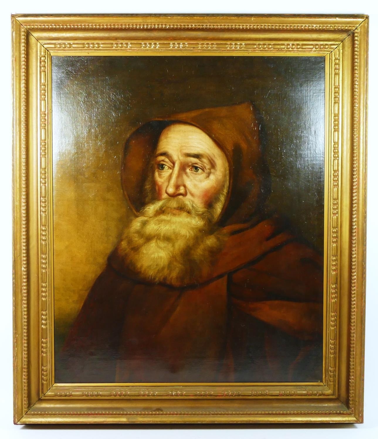 Italian School, 19th Century | white bearded monk portrait | MutualArt