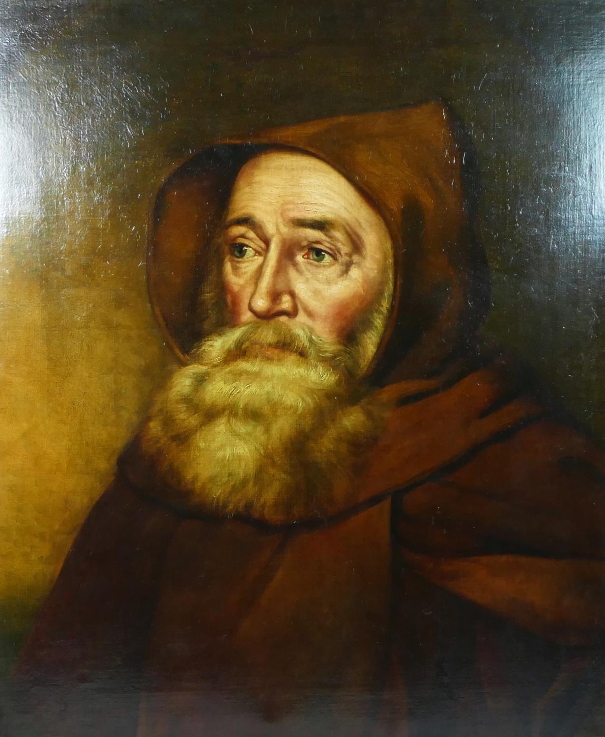 Italian School, 19th Century | white bearded monk portrait | MutualArt