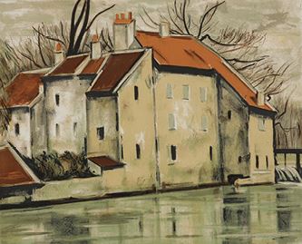 Takanori Oguiss | moulin sur le Grand Morin | MutualArt