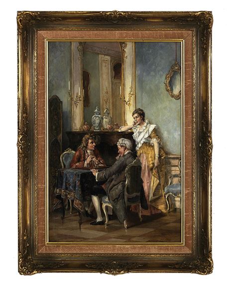 Otto Erdmann | A Game of Chess | MutualArt