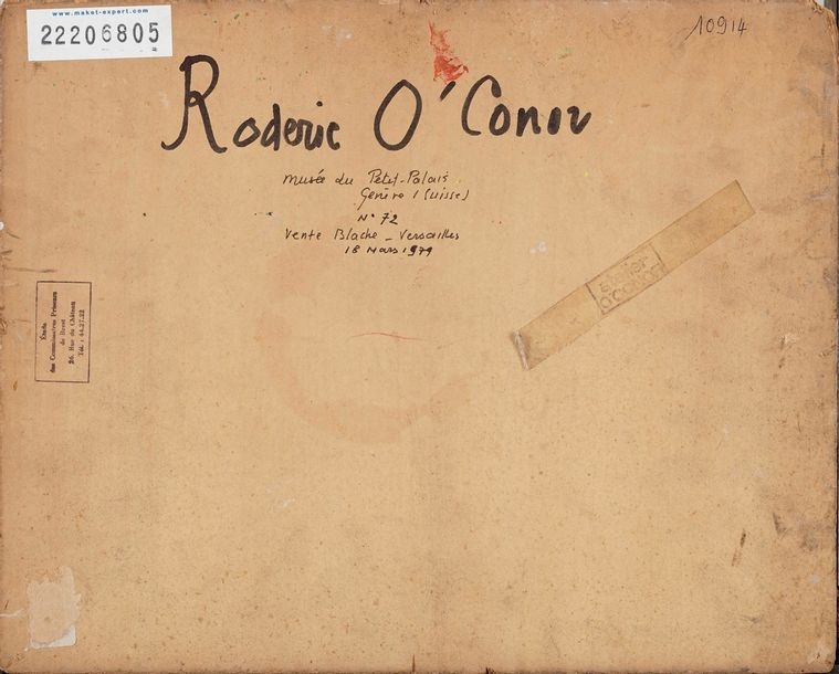 Roderic O'Conor | Landscape with a white horse | MutualArt