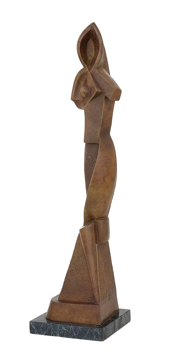 Alexander Archipenko | Statuette Geometrique (1914) | MutualArt