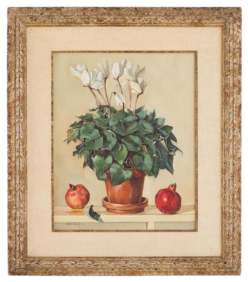 Della Roberts | Cyclamen and Pomegranates | MutualArt