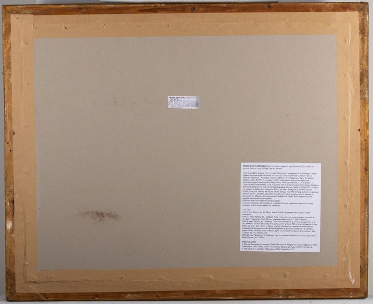 Emile Louis Thivier | Berger et son troupeau. | MutualArt