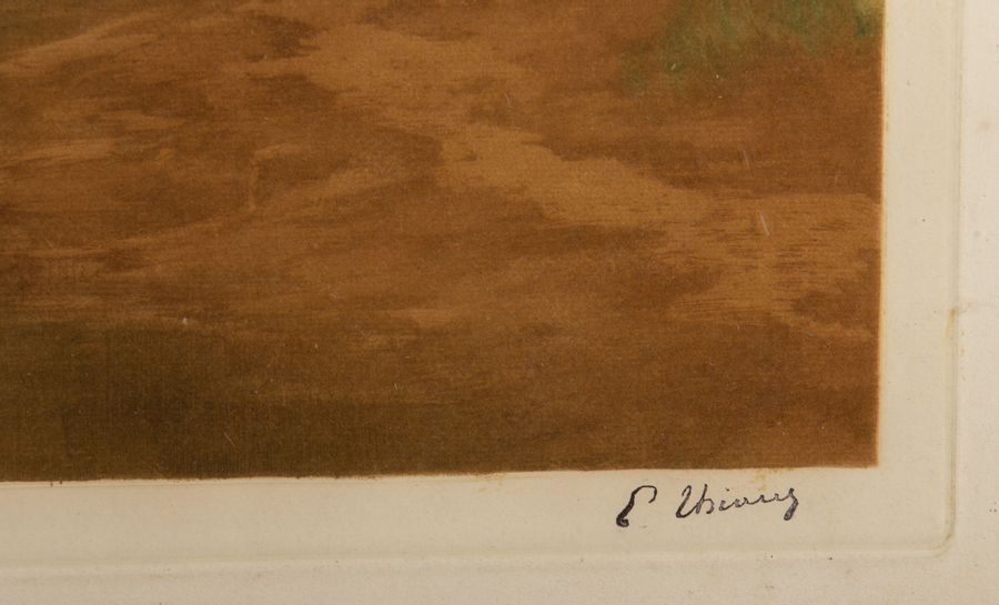 Emile Louis Thivier | Berger et son troupeau. | MutualArt