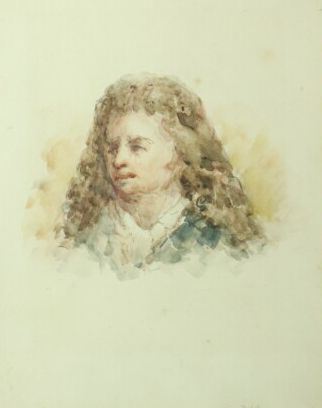 Théodule Augustin Ribot | Portrait présumé de Saint Nicolas D'Attez ...