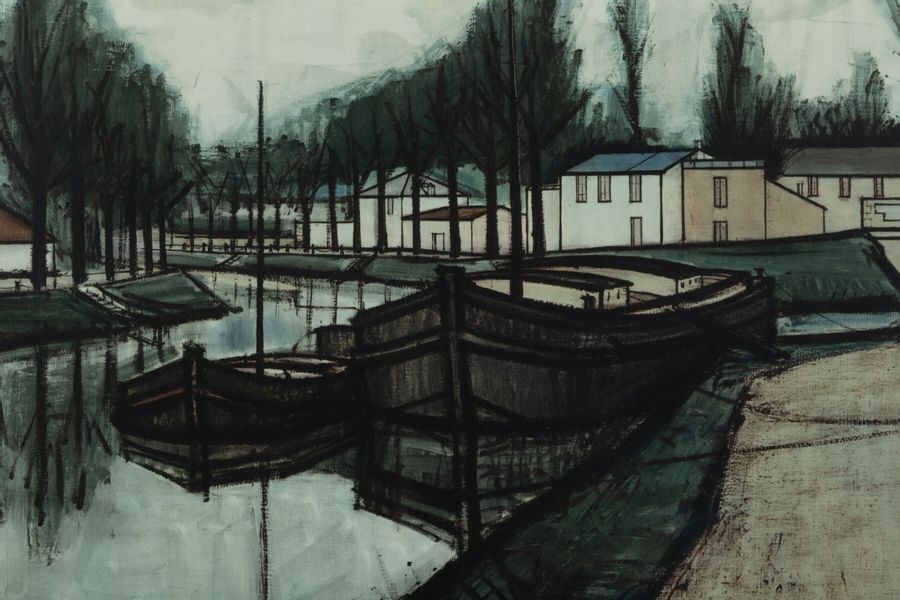 Bernard Buffet | Canal. | MutualArt