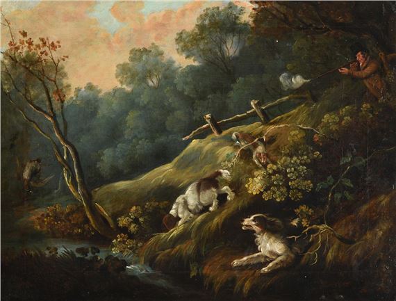 Philip Reinagle | WOODCOCK SHOOTING | MutualArt