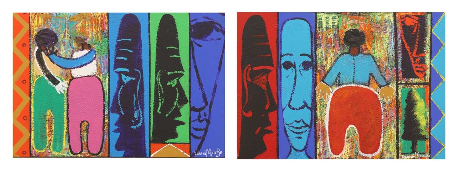 George Velaphi Mzimba | Figure studiesa pair | MutualArt