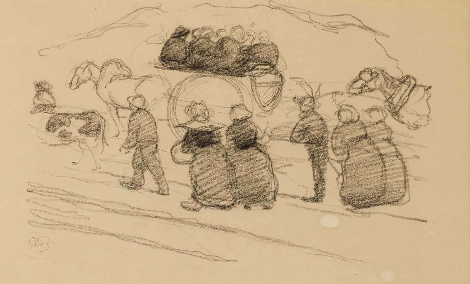 Robert Polhill Bevan | Breton peasants | MutualArt