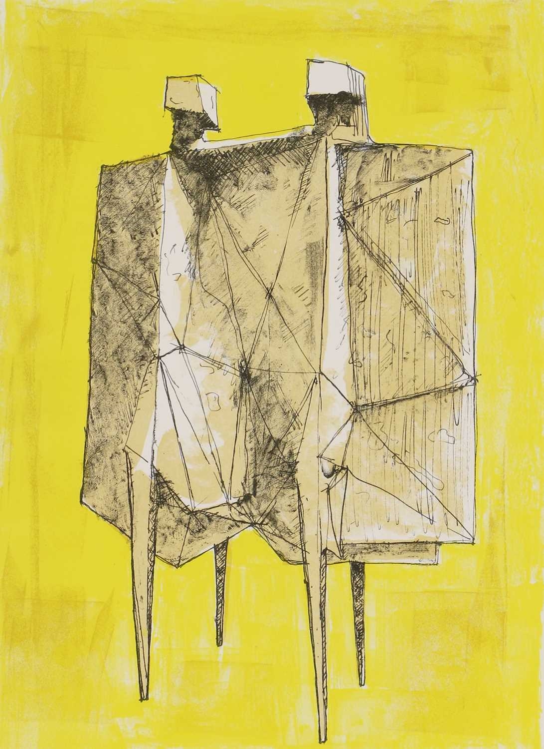 Lynn Chadwick | Two Winged Figures (1968) | MutualArt