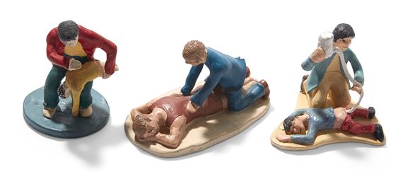 Sue Gerard | Group of Three Rescue and Resuscitation Sculptures (1975 ...