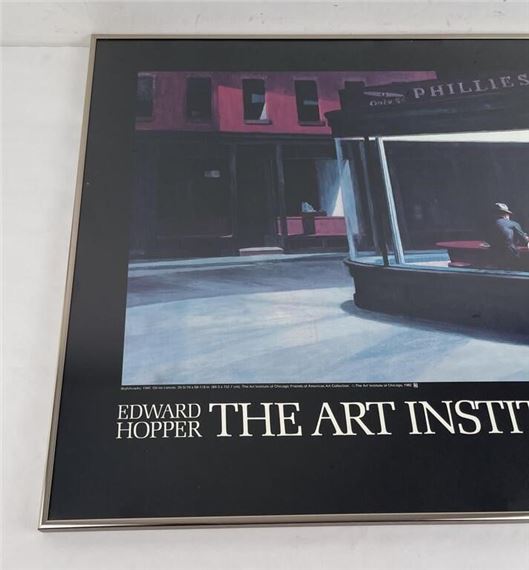 Edward Hopper | Edward Hopper Art Institute of Chicago Poster | MutualArt