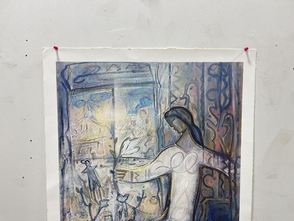 Bill Rane | Taos Window Bill Rane Signed Print | MutualArt