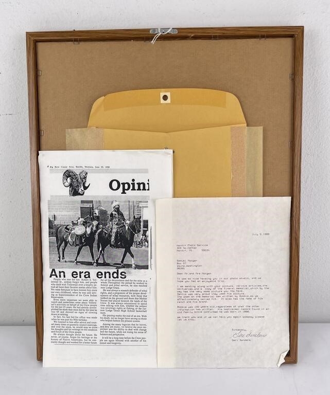 Robert Summers | Robert Summers Yellowtail Sr Indian Photo | MutualArt