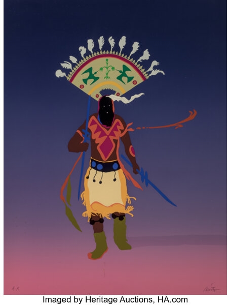 Nieto John | Apache Mountain Spirit Dancer | Compare similar artworks ...