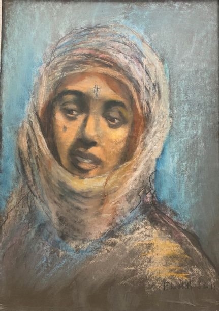 Elisabeth Gross | Portrait of a young man. | MutualArt