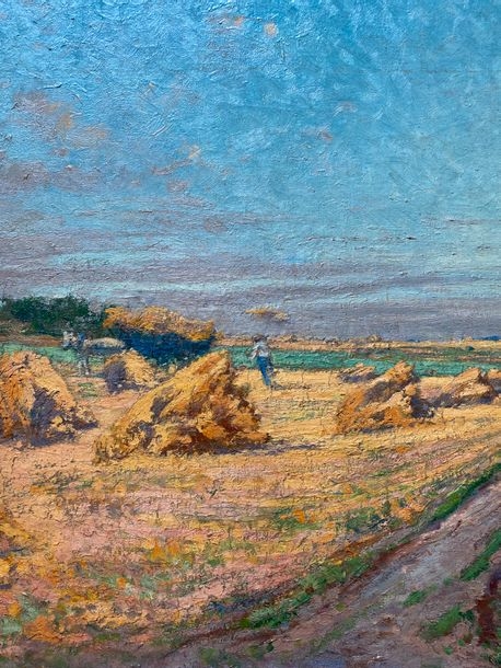 Alphonse Henri Mazard | The harvest | MutualArt