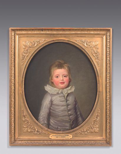 Joseph Boze | Portrait of Charles-Ferdinand | MutualArt