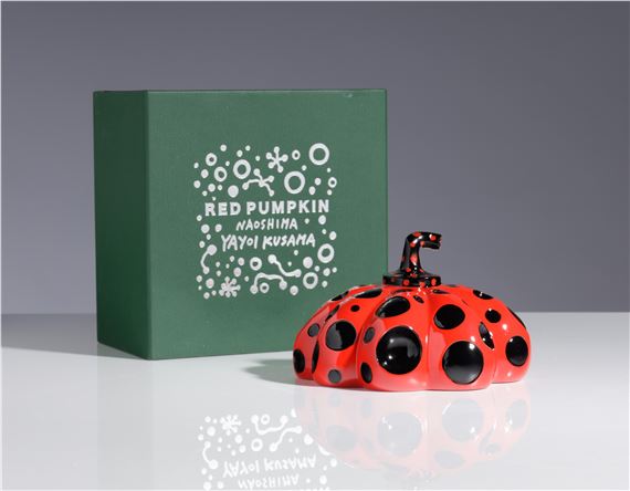 Yayoi Kusama | Red Pumpkin - Naoshima | MutualArt