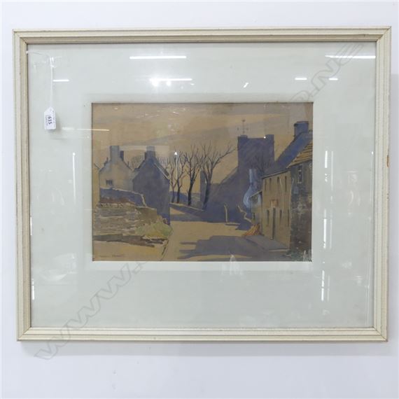 Harold Bennett | VILLAGE SCENE | MutualArt