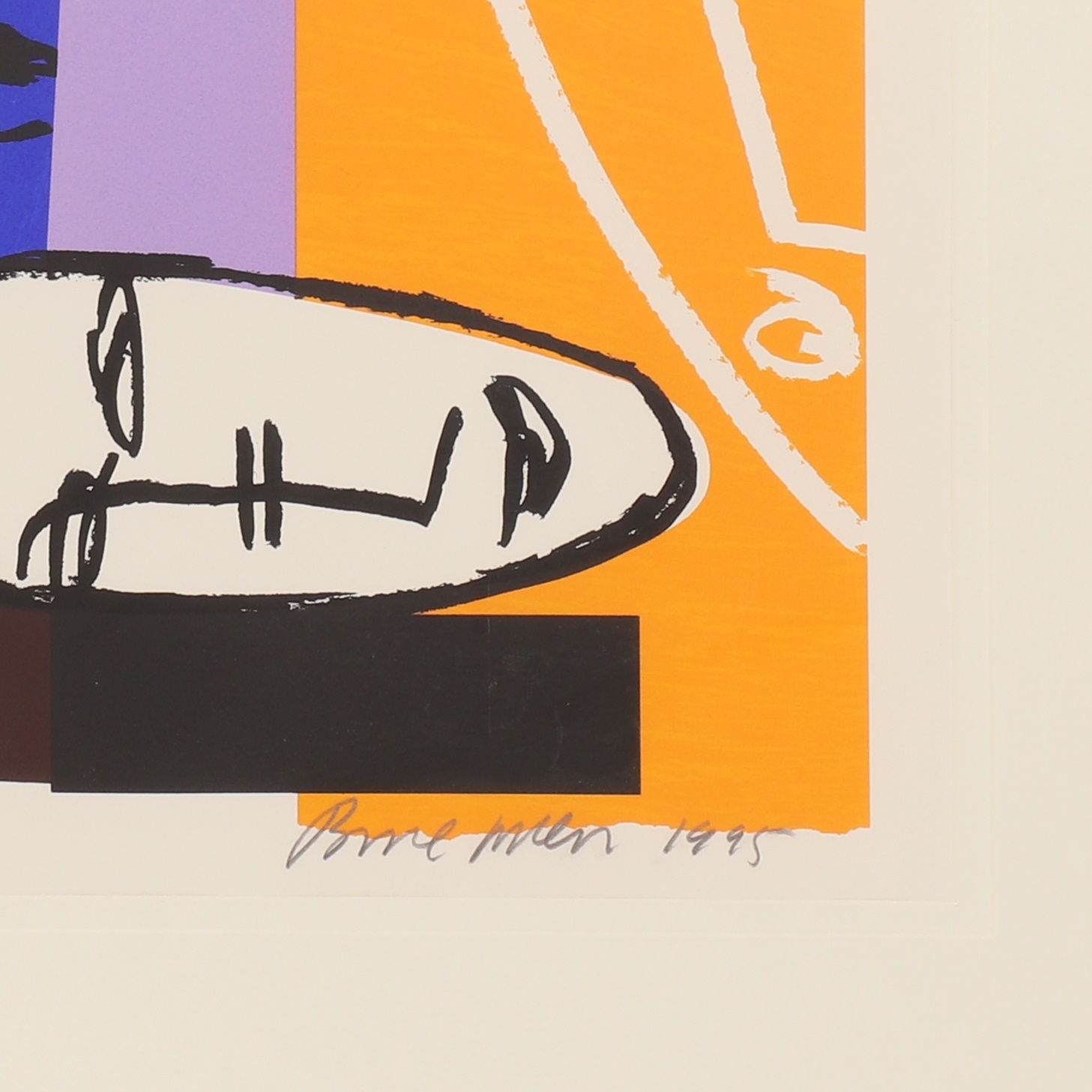 Bruce McLean | Spaghetti alle vongole twice | MutualArt