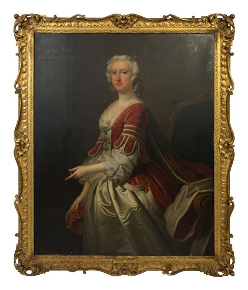 Thomas Hudson | Portrait of Lady Mary Booth | MutualArt