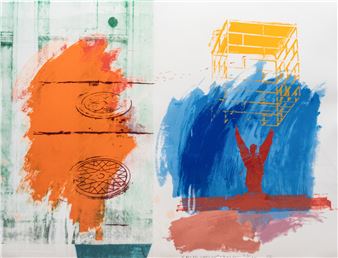 Robert Rauschenberg | Booster (1967) | MutualArt