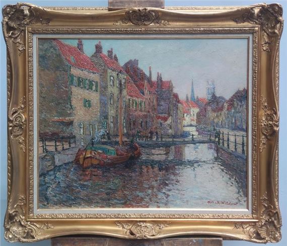 André Wilder | Grand Canal in Bruges | MutualArt