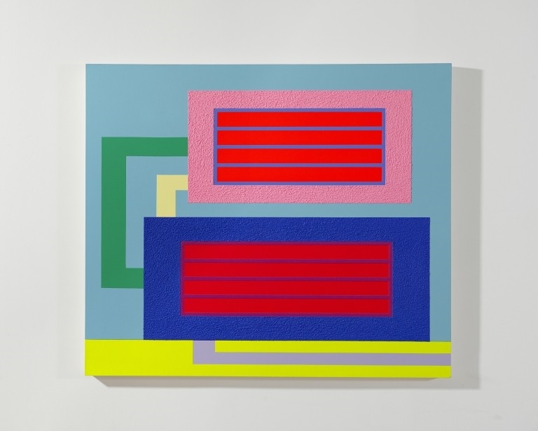 Peter Halley | The Border (2009) | MutualArt