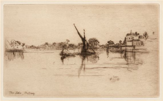 James Abbott McNeill Whistler | The Little Putney (1879) | MutualArt