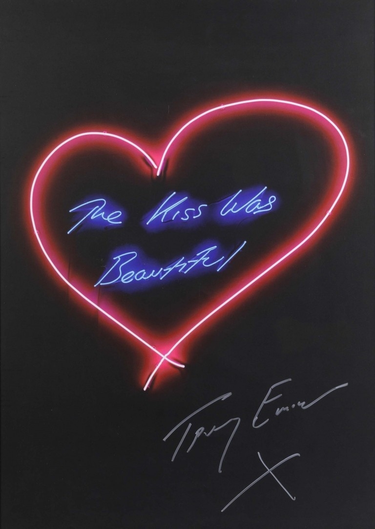 Tracey Emin | The Kiss Was Beautiful (2016) | MutualArt
