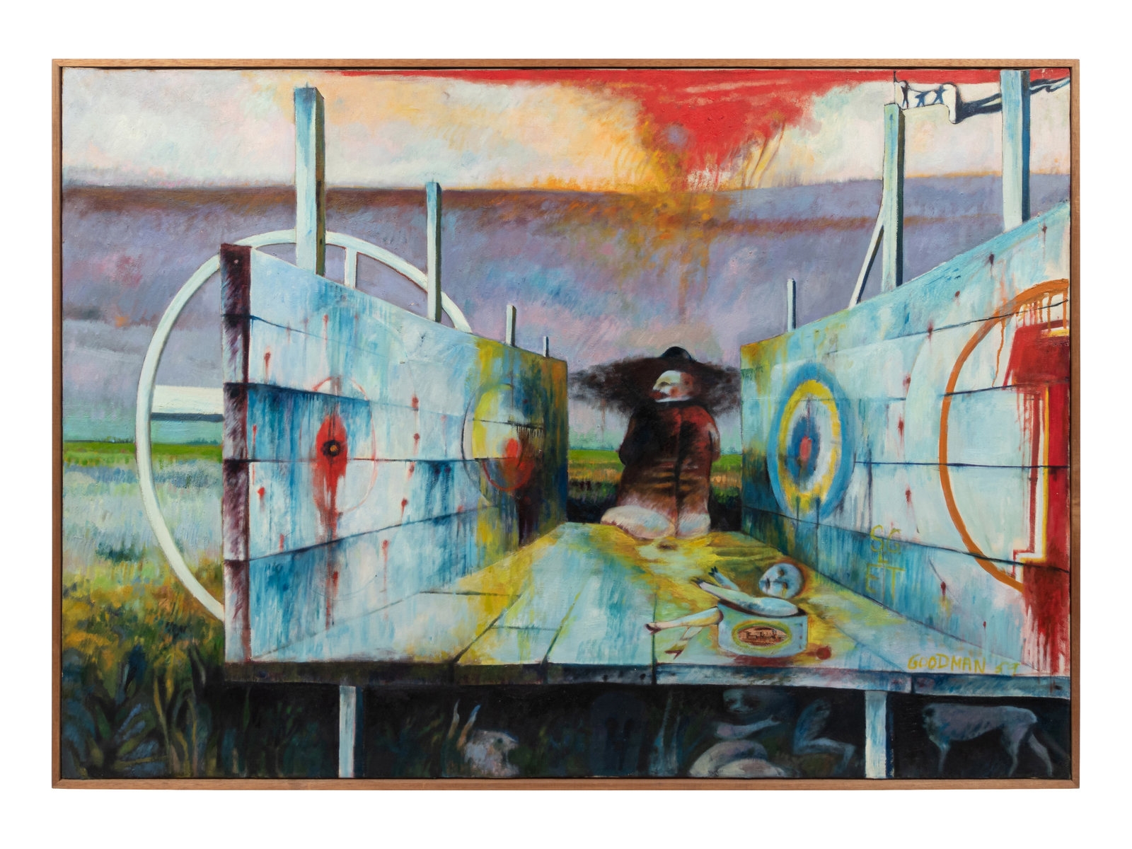 Sidney Goodman | Southwest (1959) | MutualArt